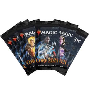Magic: The Gathering Core Set 2021 6 Booster Packs - Magic The ...