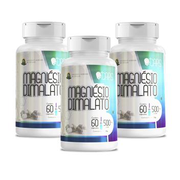 MAGNÉSIO DIMAL - 500mg (60 Cápsulas) +CAPS - Cloreto de Magnésio ...