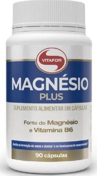 Magnesio Plus com 90 cápsulas -Vitafor - Cloreto de Magnésio / Magnésio ...