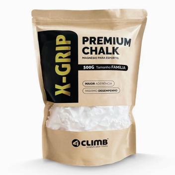 Magnésio X-Grip Premium Chalk 500g 4Climb - Cloreto de Magnésio / Magnésio Dimalato - Magazine Luiza