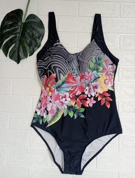 Maiô Biquini Plus Size Reforçado com Bojo Efeito Lipo - Z&R Moda Praia ...