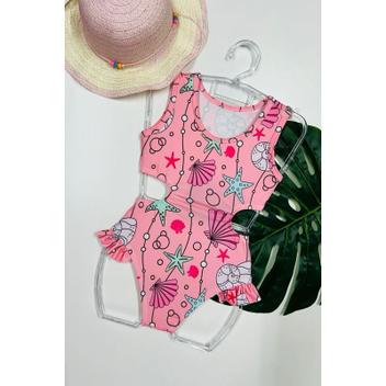 Maiô Infantil Body Maiô Infantil Natação Praia Piscina Verão 2 até 10 ...