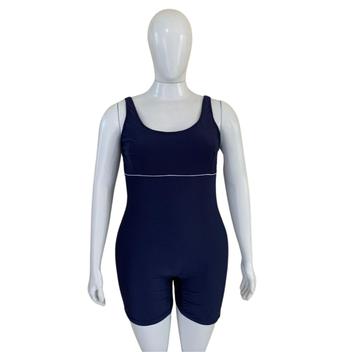 Maio Macaquinho Plus Size Premium Hidroginástica & Natação - Silvio ...