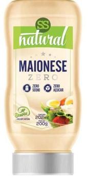 Maionese Zero Sódio Zero Açúcar - 200g - Ss Natural - Molho - Magazine ...
