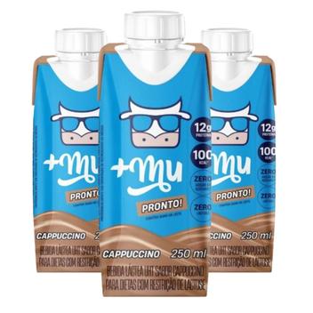 Mais Mu Pronto Drink Proteico Com Whey Para Beber + Mu 250ml - Whey ...