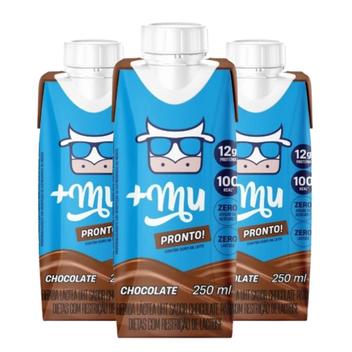 Mais Mu Pronto Drink Proteico Com Whey Para Beber + Mu 250ml - Whey ...