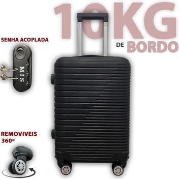 Mala De Bordo 10Kilos ANAC Com roda 360 mala de viagem 10kg ABS com ...