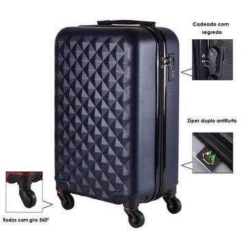 Mala de bordo padrão anac para viagem 10kgs diamond - Ultra Leve - Mala ...