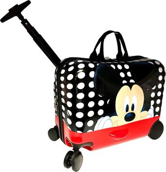 Mala de Passeio Infantil Ride-On Fast Forward 18" - Mickey Mouse ...