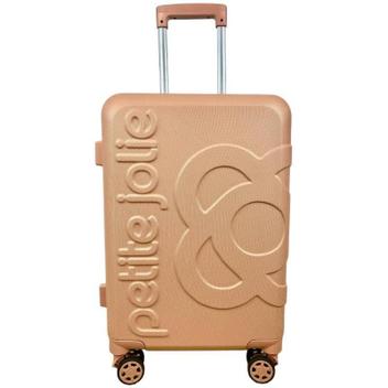 Mala de Viagem Petite Jolie Mala Rosa Antigo ABS 55 cm - Mala Avulsa ...