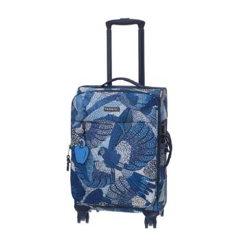 Mala Farm Me Leva Tecido P Dotted Macaws - Mala Avulsa - Magazine Luiza