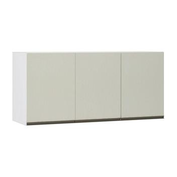 Maleiro Ponte Aérea 3 Portas 145cm Branco C/Kashmir - LUCIANE MÓVEIS ...
