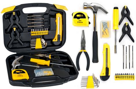 Maleta Estojo Kit Caixa Jogo Ferramentas Completa - BSD - Organizador ...