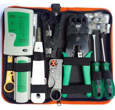 Maleta Kit Instalação De Redes Completo Crimpador Rj45 Rj11 - Multikits ...