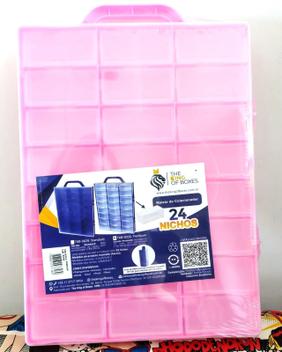 Maleta Miniaturas 1:64 24 Nichos Premium Rosa Tkb-0030-8 The - The King ...