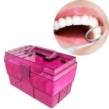 Maleta Organizadora Odontológica Rosa Com Acessórios Rosa - Crippa ...
