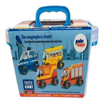 Maleta Paper Car - City Cars - Pakitoys - Pasta Executiva/ Maleta ...