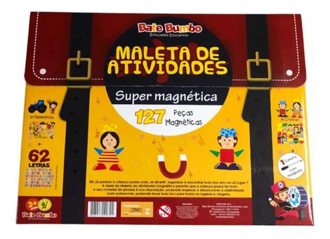 Maleta Super Magnética - Bate Bumbo - Brinquedos Educativos - Magazine ...