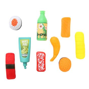 Maleta Sushi Comida Japonesa Plástico Kit Cozinha Infantil - Paki Toys ...