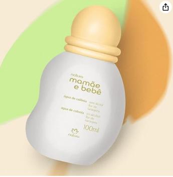 Mamãe e Bebê Água de Colônia 100 ml - NATURA - Água de Cheiro e Colônia para Bebê - Magazine Luiza