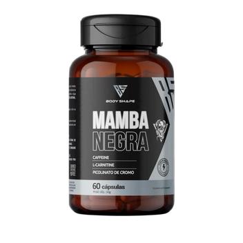 Mamba Negra Termogenico 60 Cápsulas 200mg de Cafeína - Body Shape ...