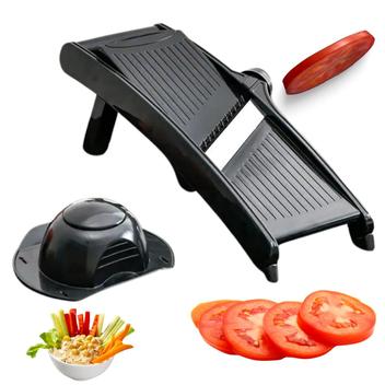 Mandolin Cortador Fatiador Profissional Regulagem Super Lâmina Inox ...