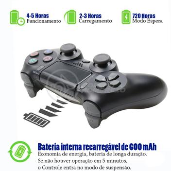 Manete Controle Compativel Playstation PS4 Bluetooth Nº10 - Smart Tech ...