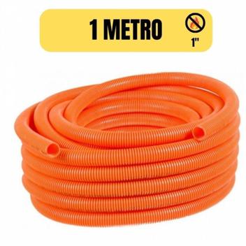 Mangueira Corrugada Conduite Flexivel 1 Laranja Adtex 1 Mt - Conduíte ...