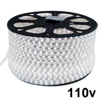 Mangueira Fita LED 5050 20m com Conector Branco Frio ou Branco Quente ...