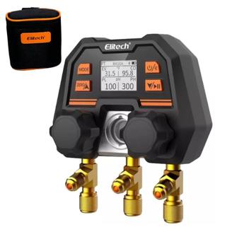 Manifold Digital 2 Vias Com Bluetooth Ms-100 - Elitech - Manômetro ...