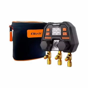 Manifold Digital Bluetooth MS-100 Elitech - 2 Vias - 4443 - Manômetro ...