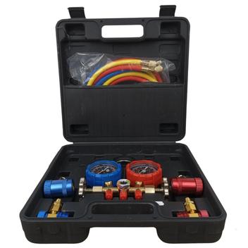 Manifold Suryha R22 R1234YF R134A Maleta Engates E Mangueira - Manifold ...