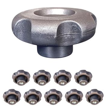 Manípulo Femea 4526 Margarida 45mm x M8 Polipropileno 10 Un - TOURO ...