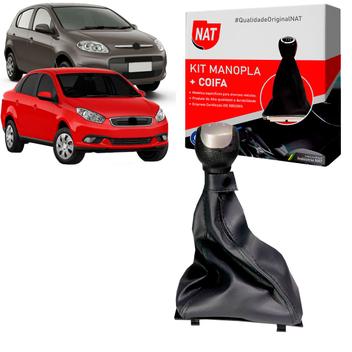 Manopla + Coifa Fiat Siena Palio 2008 Até 2017 Mod. Adventure - Nat ...
