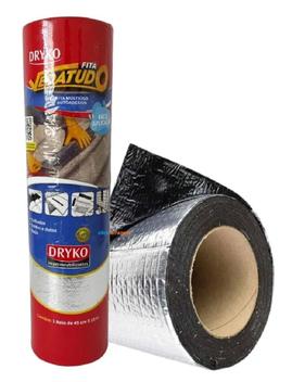 Manta Asfáltica Auto Adesiva Aluminizada 60 Cm X 10 Mt - Driko - Manta ...