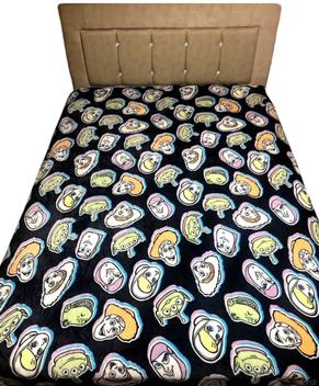 Manta Cobertor Geek Para Cama Casal Toy Story Inverno - Woody Buzz ...