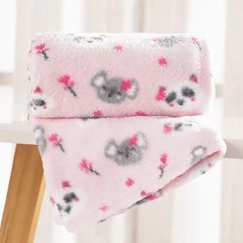 MANTA DE MICROFIBRA BEBE 70cm x 1,00m MENINAS - Bene Casa - Manta para ...
