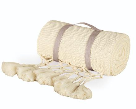 Manta / Peseira Haus Solar - Altenburg - Bege - Manta - Magazine Luiza