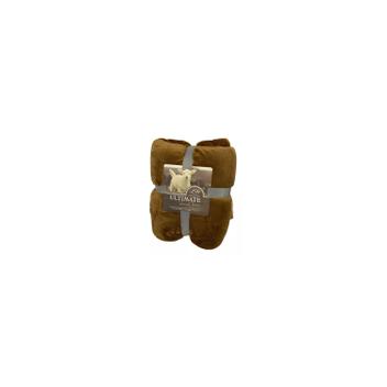 Manta Térmica de Pelúcia Polar Choco 2 Lugares - 200x230cm - Manta ...