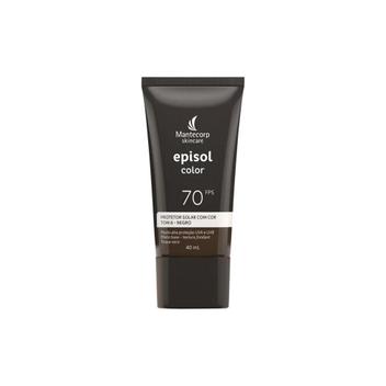 Mantecorp Episol Color Protetor Solar Facial FPS70 Tom 6 Negro 40ml ...