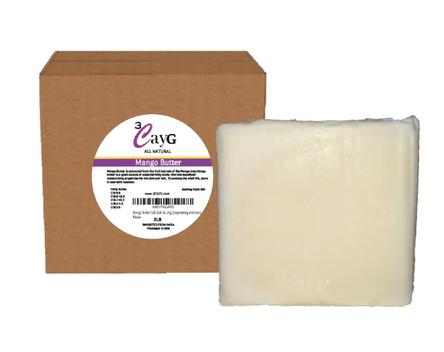 Manteiga de manga 2,27 kg a granel totalmente natural para cuidados com ...