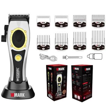 Maquina Corte Cabelo Wmark Ng 7030 Branco Profissional M quina De maquina-corte-cabelo-wmark-ng-7030-branco-profissional-m-quina-de