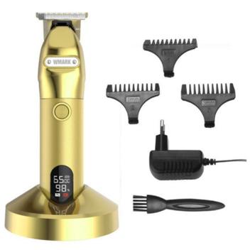 Maquina de acabamento Wmark NG203 com base carregador gold - Aparador ...