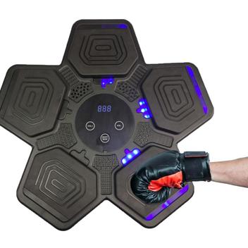 Maquina De Boxe Saco Pancada Soco Interativo Bluetooth 5 Modos ...