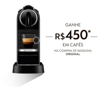 Máquina de Café Citiz 127V 1 Litro Nespresso Preto - Cafeteira ...