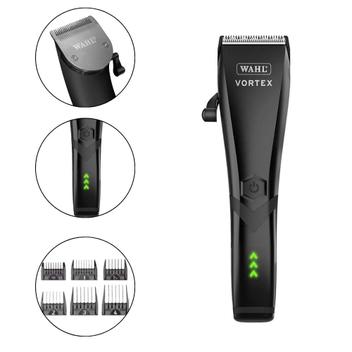 Máquina de Cortar Cabelo Profissional Sem Fio Vortex Cordless Íons de ...