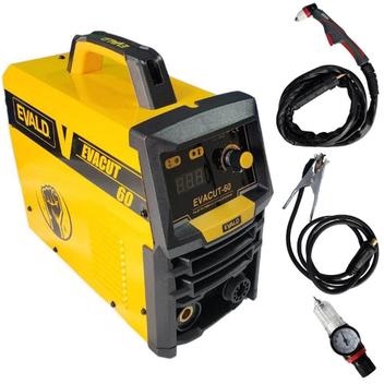 Máquina de Corte Plasma 1 a 10 MM 220V EVACUT-60 EVALD - Corte Plasma ...