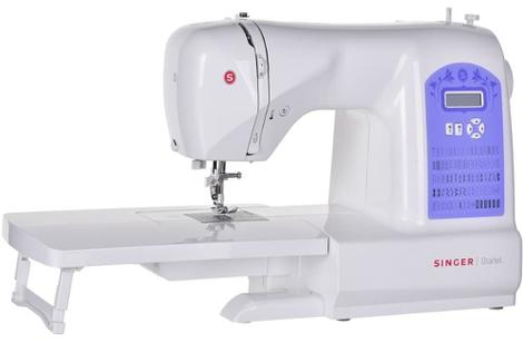 Máquina De Costura Singer Eletrônica 80 Pontos Starlet 6680 Completa ...