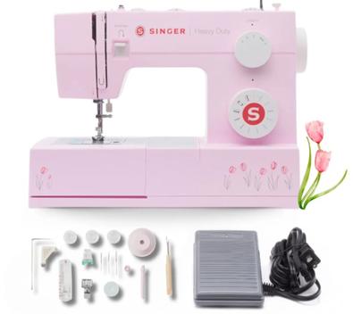 Máquina De Costura Singer Facilita Pro Hd4411 Rosa Robusta e Resistente ...