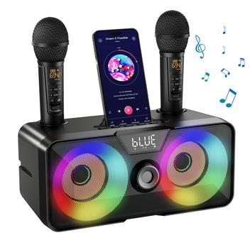 Máquina de Karaokê SINWE com 2 Microfones Sem Fio UHF e Bluetooth - Dvd ...